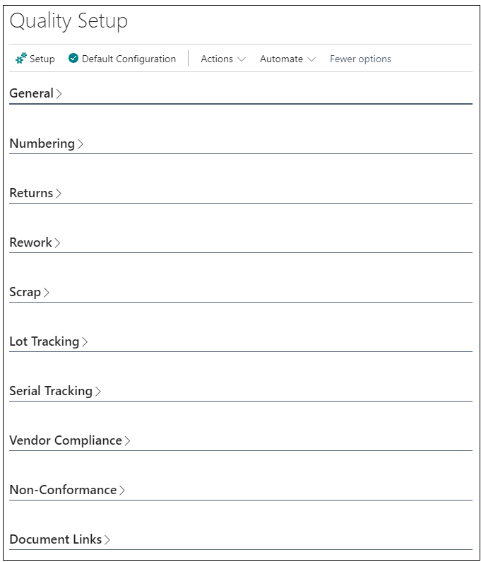 Clever Dynamics - Quality Setup